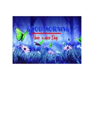 best good morning Images | PDF