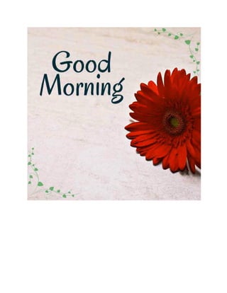best good morning Images | PDF