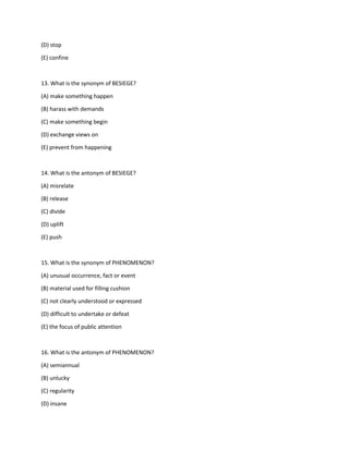 Best Gre Vocabulary Flashcards | PDF