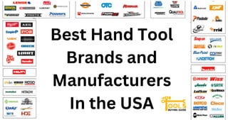 Best Hand Tool Brands and Manufacturers In the USA.pdf
