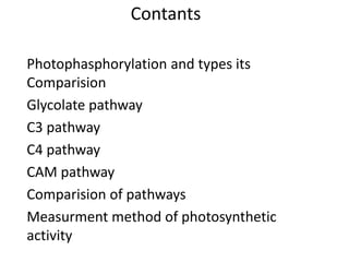 plant different pathway | PPTX