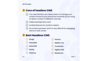 Best Headless CMS in 2023 | PPT
