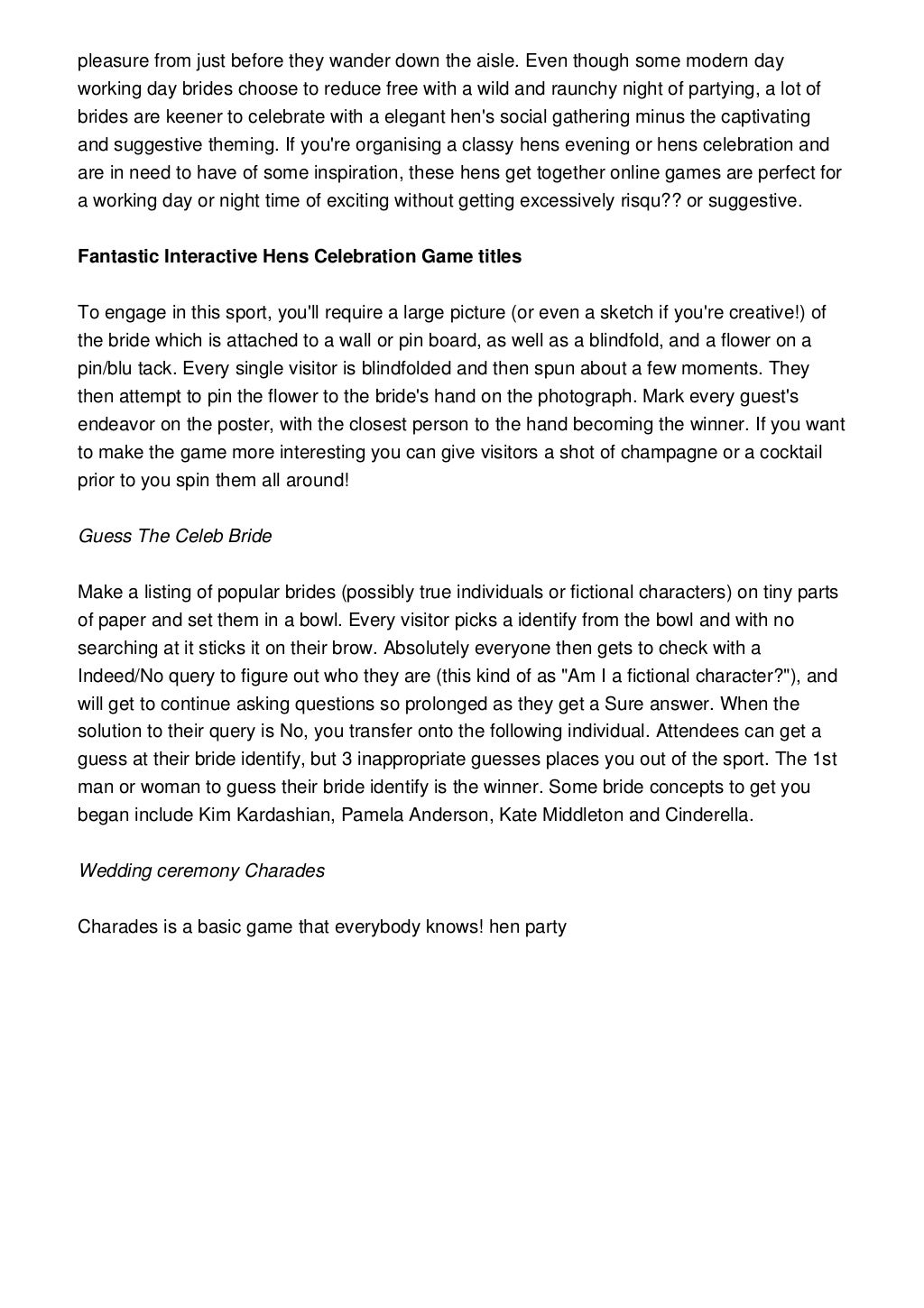 Crazy Hen night ideas crazy-hen-night-ideas