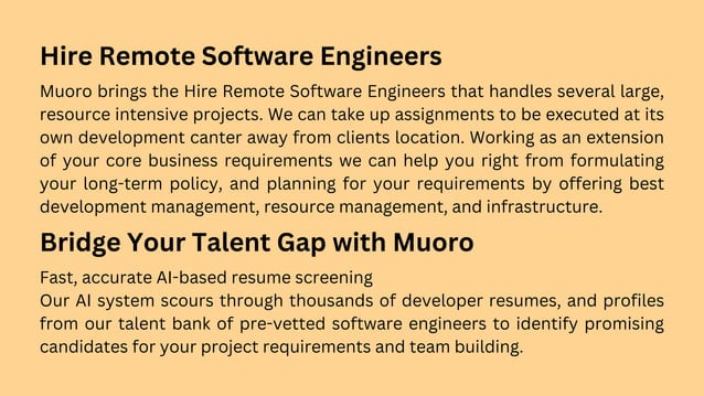 Hire Dedicated Remote Engineer | PPT