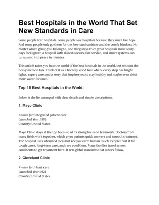 Best Hospitals in the World That Set New Standards in Care (1).pdf