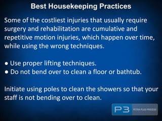 Good Housekeeping Practices
