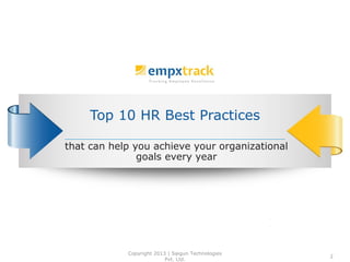 Best hr practices | PDF