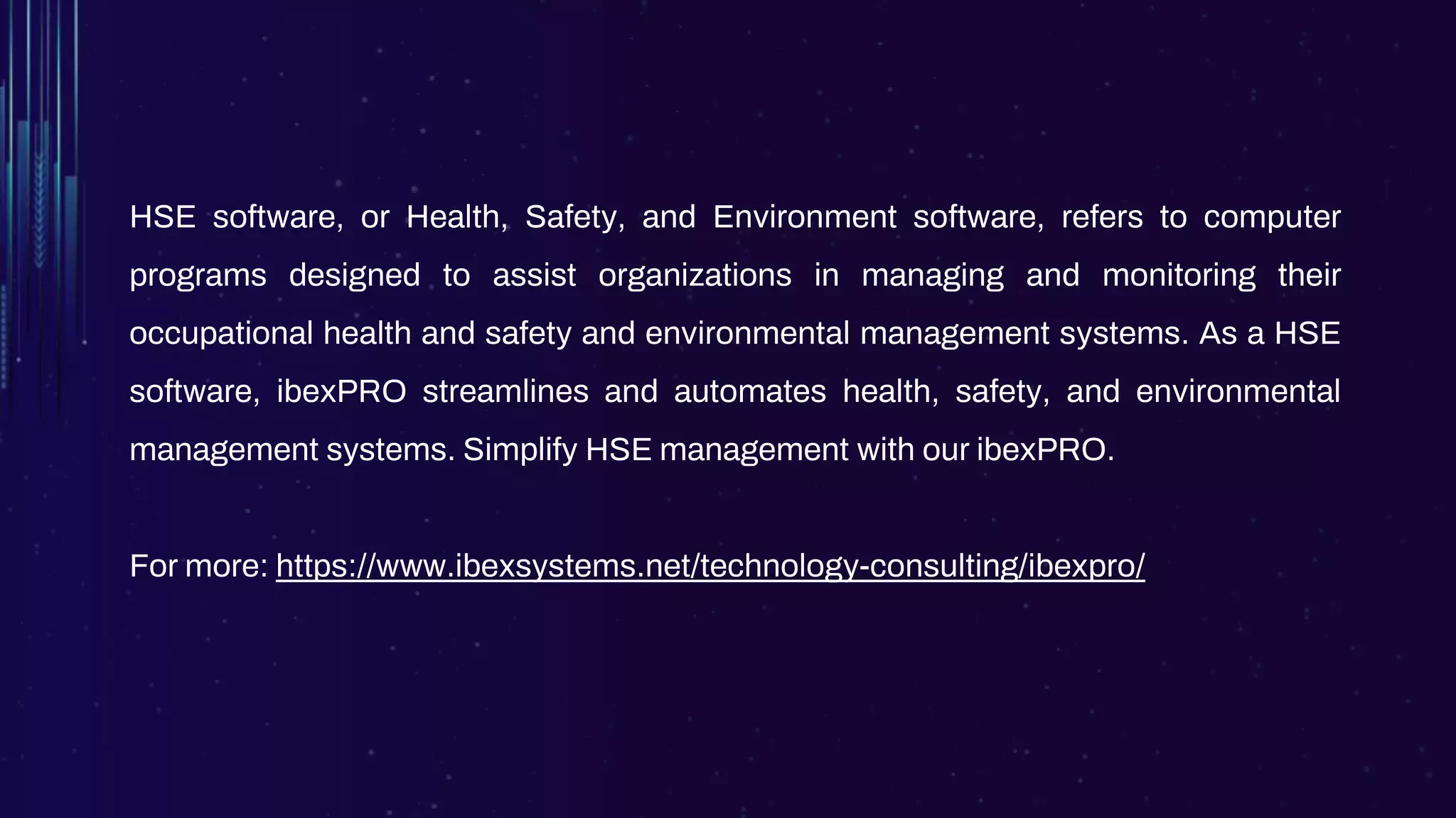 Best HSE Software Solutions in UAE | PPTX