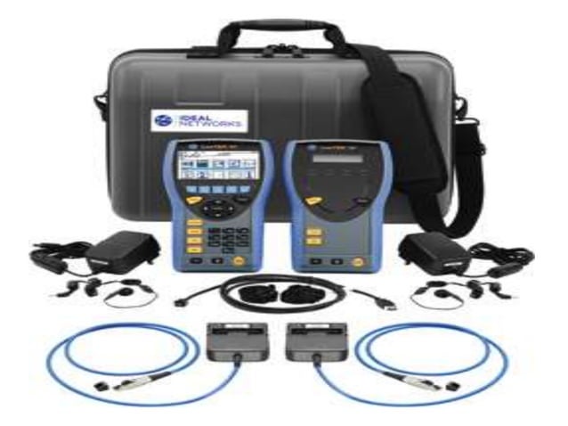 Best IDEAL Network Cable Tester | PPTX | Telecommunications Industry ...