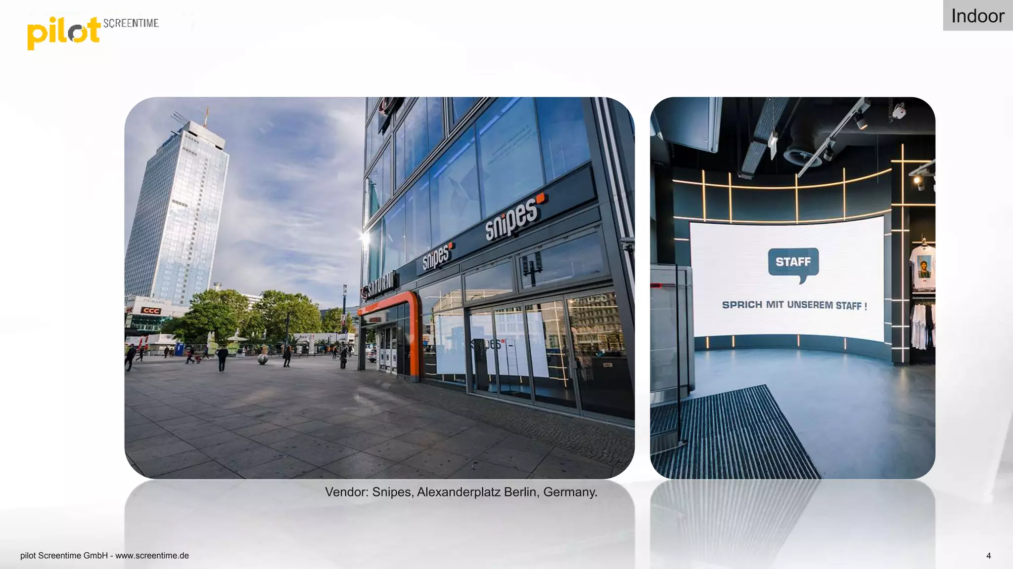 Best in Class Digital Signage installations: Shop Window Screens | PPT