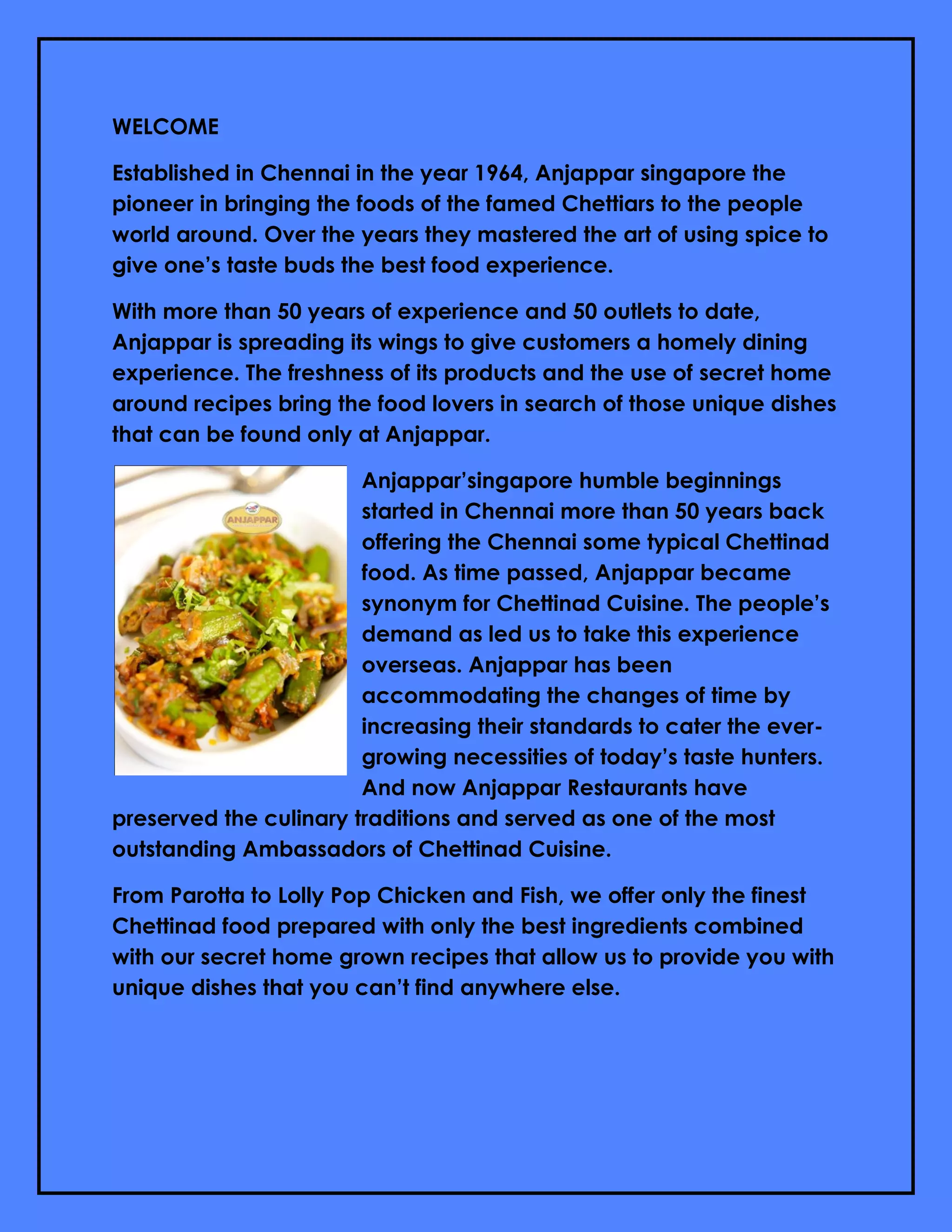 Best indian food in singapore | PDF