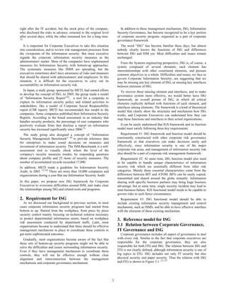 Information security governance framework | PDF