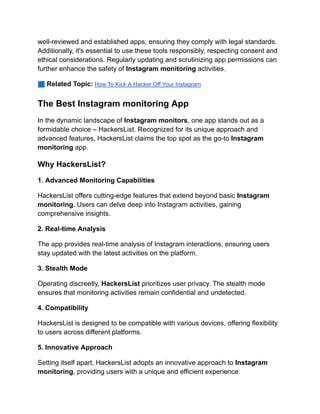 Best Instagram Monitoring App_Collect Your Cheating wife's Evidence.pdf