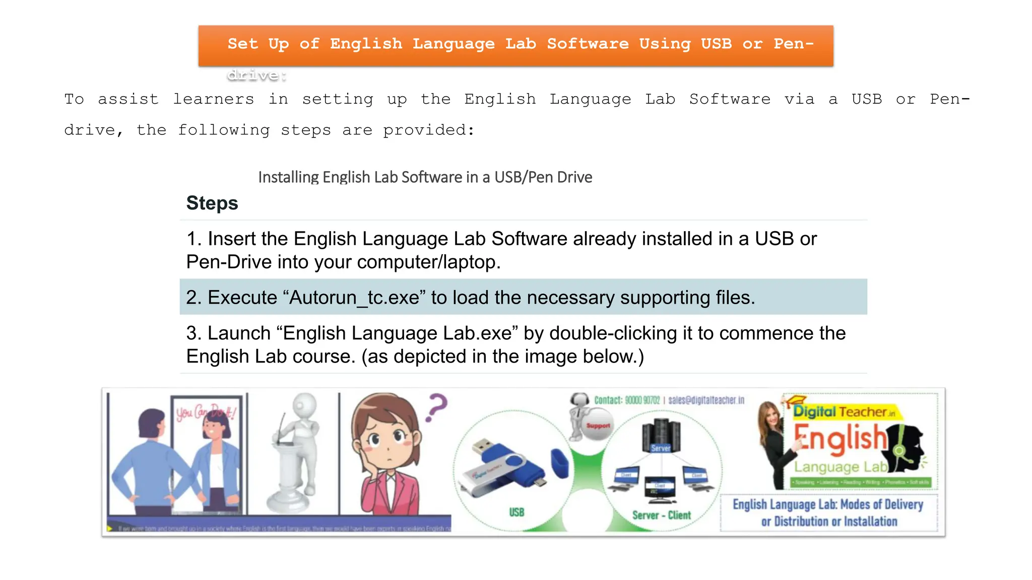 Best Interactive English Language Lab Software Internet is Not Required ...