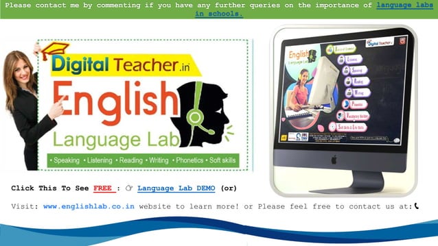 Best Interactive English Language Lab Software Internet is Not Required ...