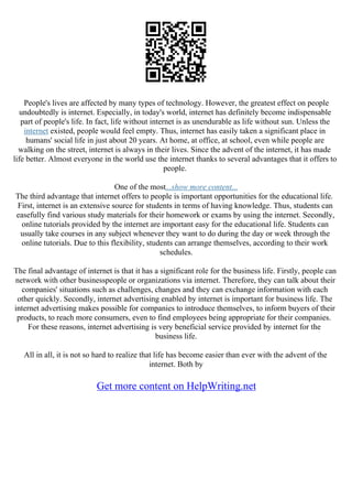 Best Invention Essay | PDF