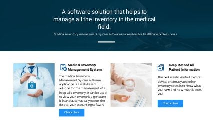 Get the Efficient Hospital Supply Chain | INSYSIV | PPT