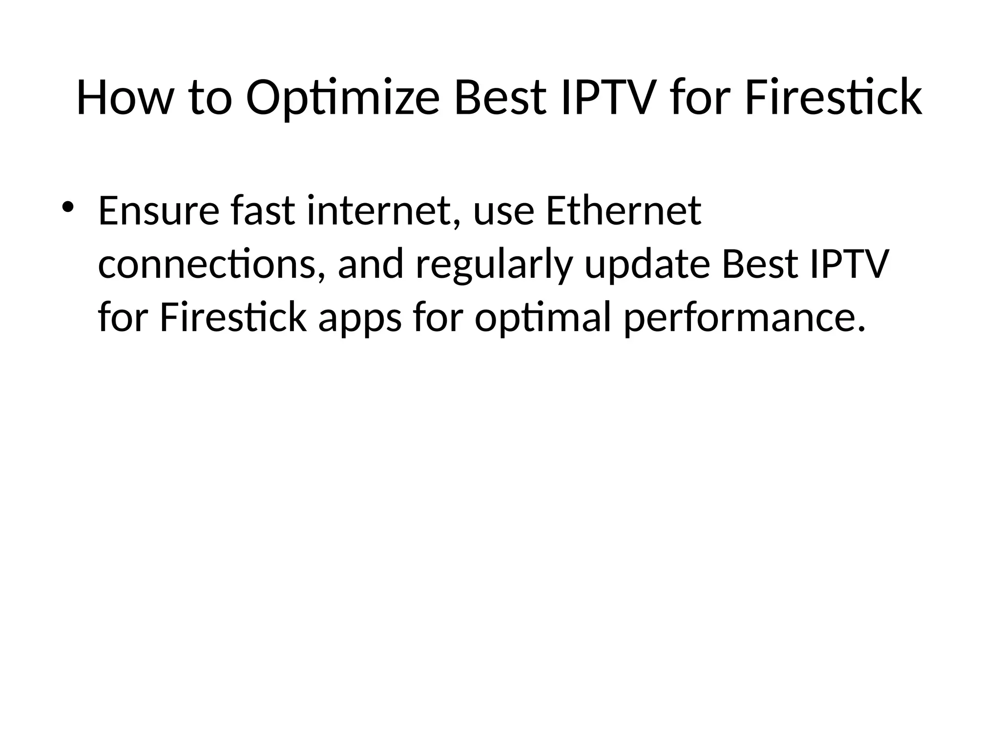 Best iptv for firestick USA for 2025: Comprehensive Guide with Reviews ...