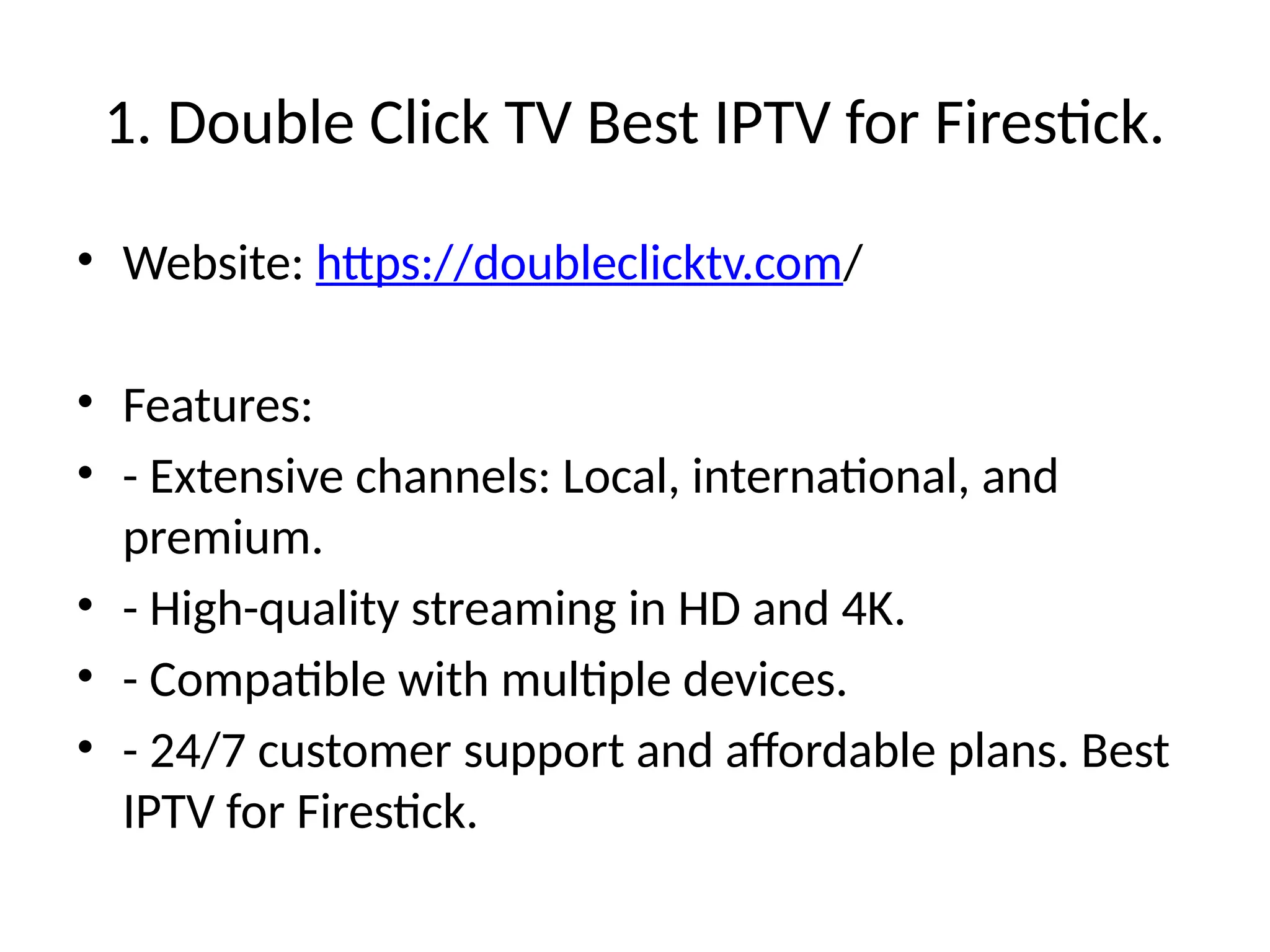Best iptv for firestick USA for 2025: Comprehensive Guide with Reviews ...