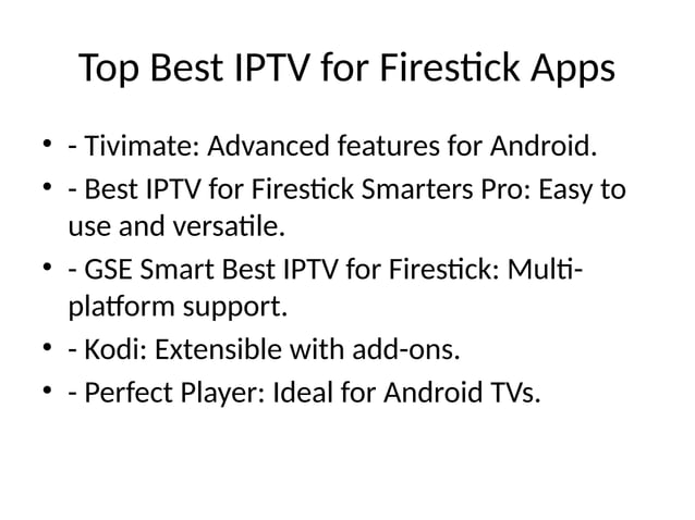 Best iptv for firestick USA for 2025: Comprehensive Guide with Reviews ...