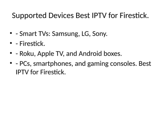 Best iptv for firestick USA for 2025: Comprehensive Guide with Reviews ...
