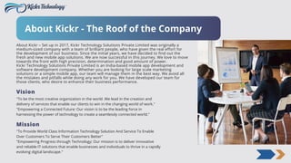 Kickr Technology is the Best IT Company in Noida | PPT