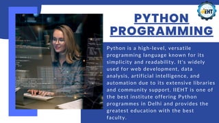 Best IT training institute in Delhi | PDF