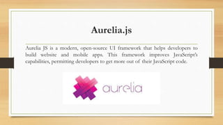 Best JavaScript Frameworks for Web Development in 2023.pptx