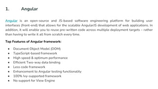 9 Best JavaScript Frameworks To Choose | PPT