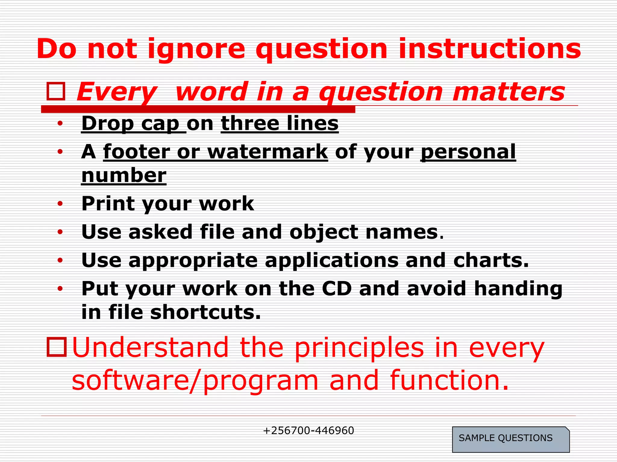 Best learner's guiding techniques for ict for a level | PPT