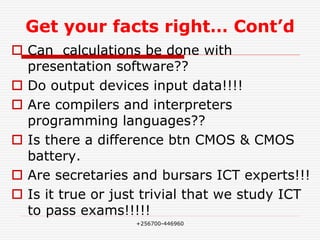 Best learner's guiding techniques for ict for a level | PPT