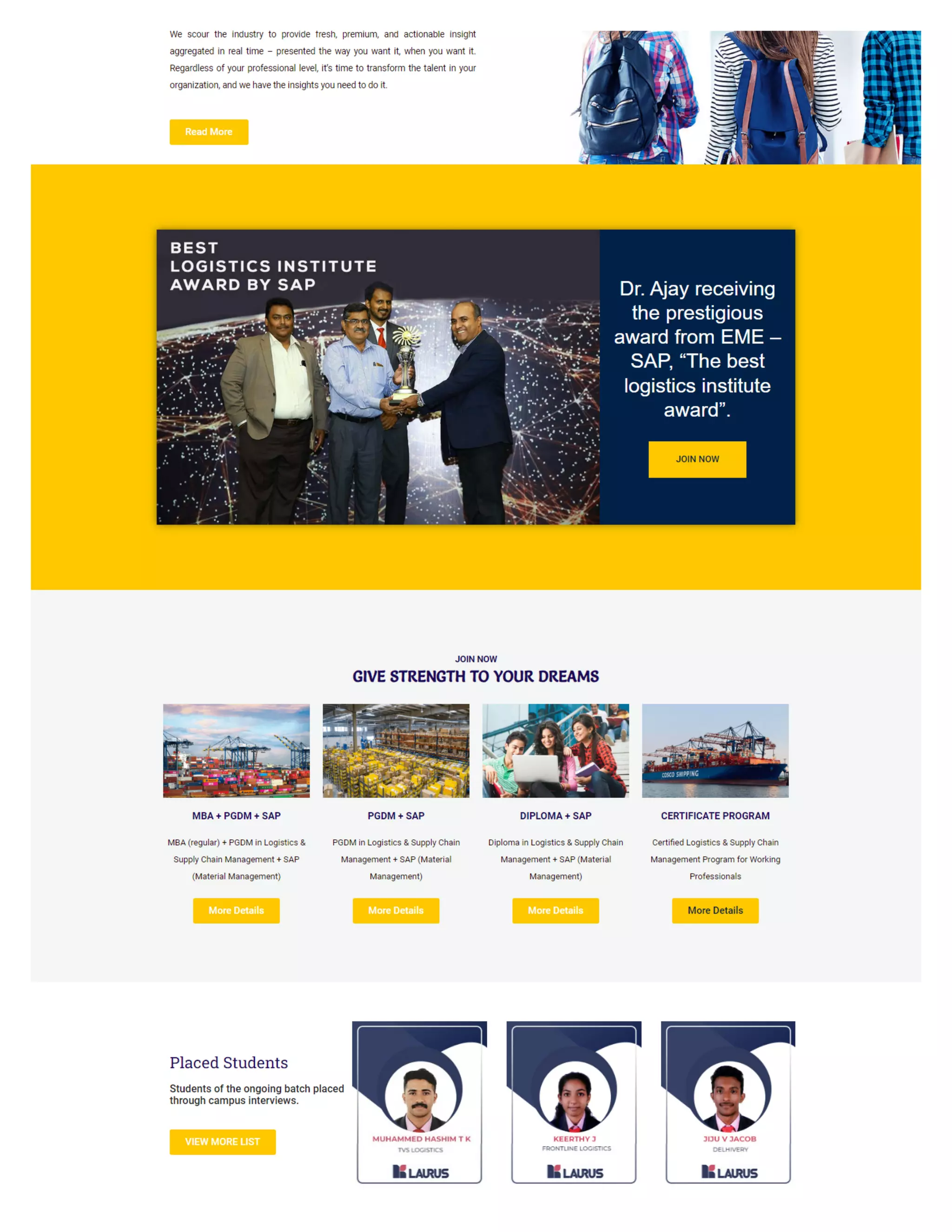 Best Logistics Institute in Kochi | PDF