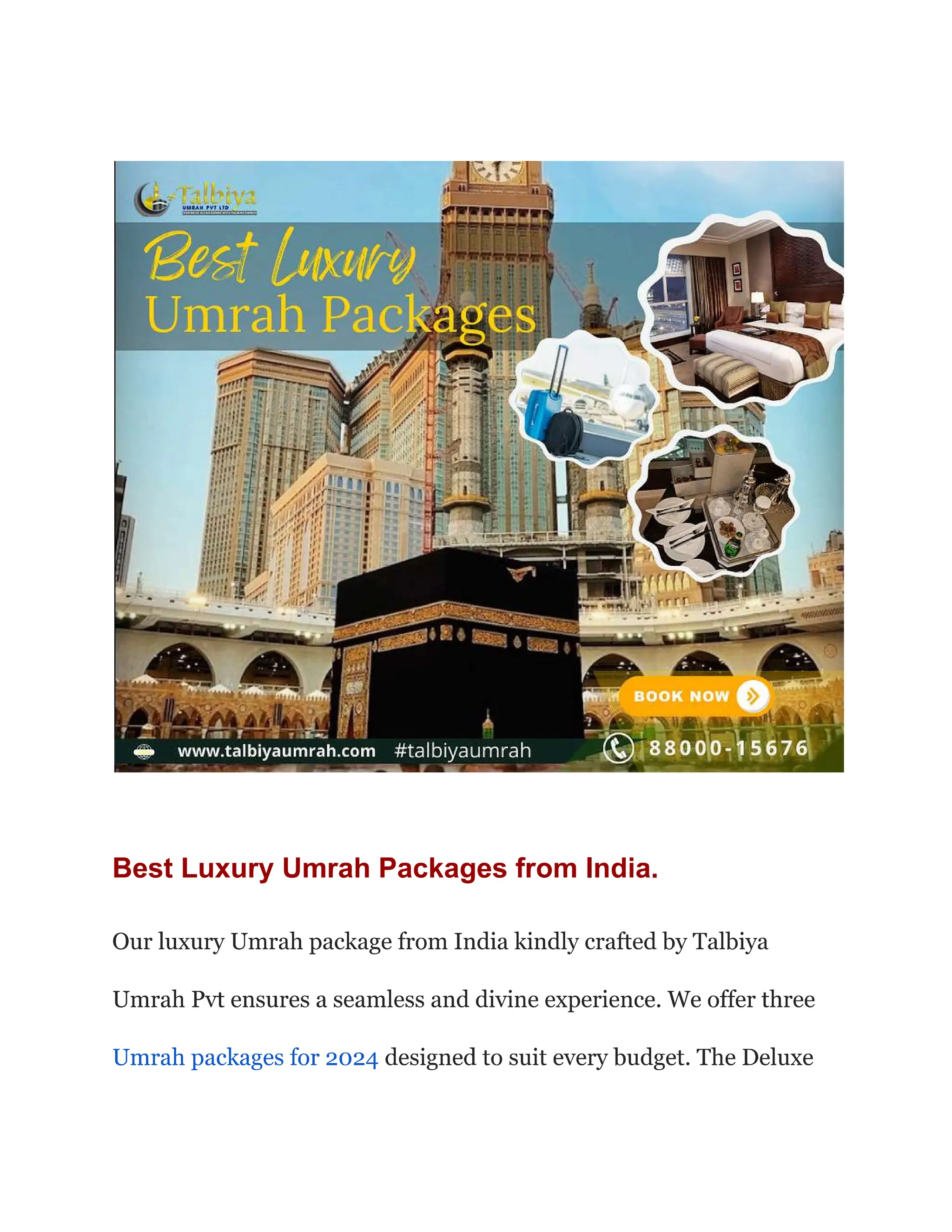 Why Choose a Luxury Umrah Package for Your Spiritual Journey? | PDF