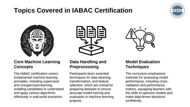 Best Machine Learning Certificate | IABAC | PPT