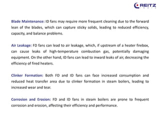 BEST MAINTENANCE PRACTICES FOR ID AND FD FANS | PPTX