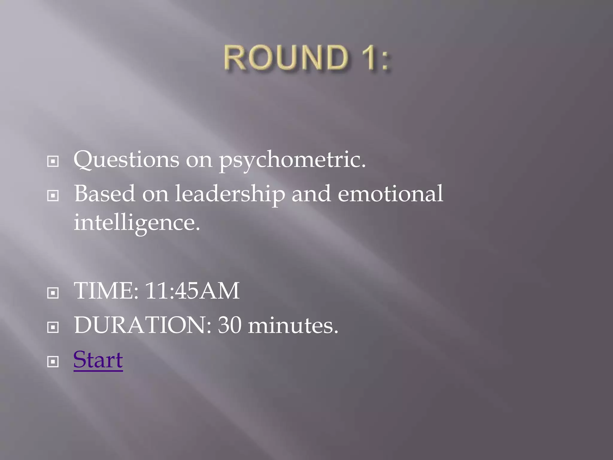 Best Manager rounds | PPTX