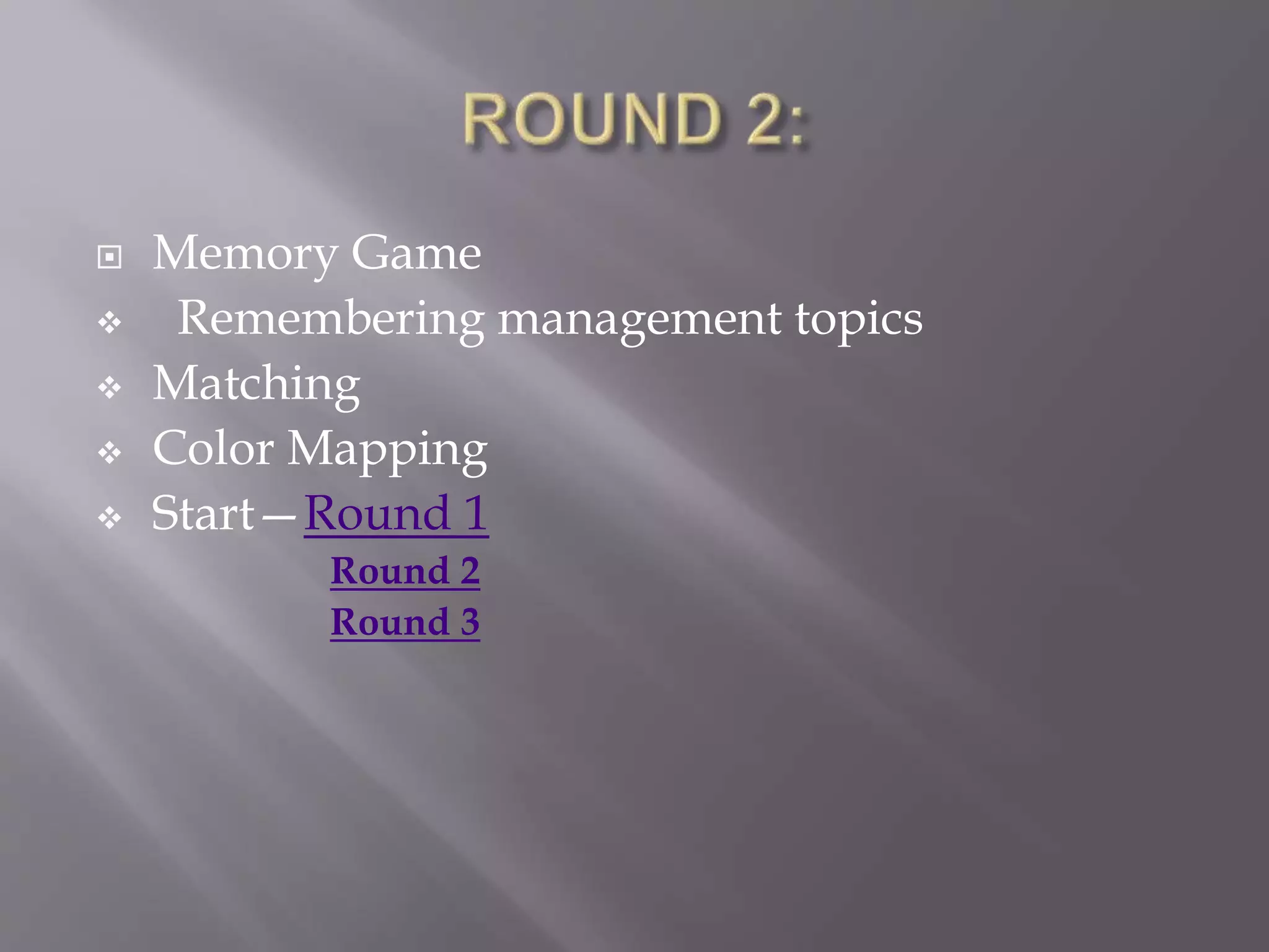 Best Manager rounds | PPTX