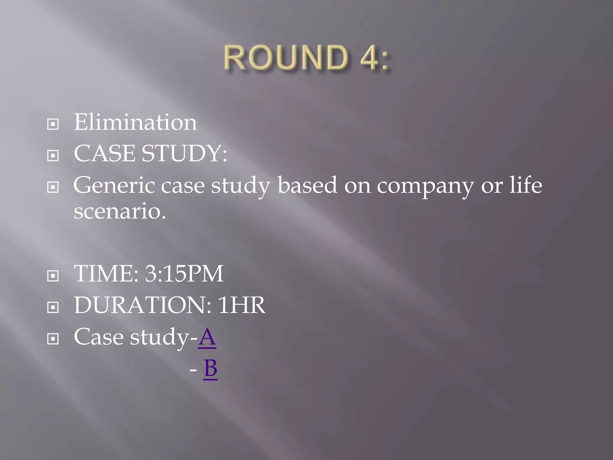 Best Manager rounds | PPTX