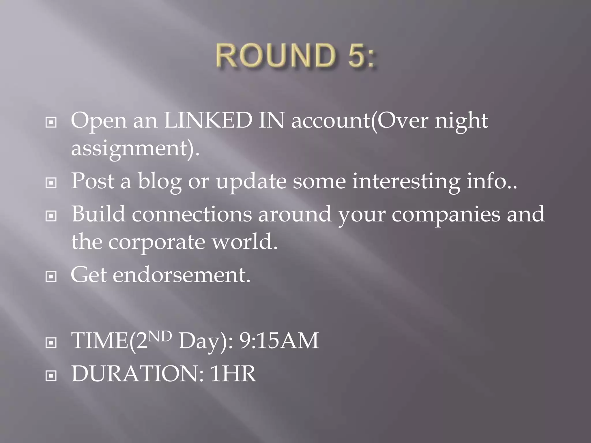 Best Manager rounds | PPT