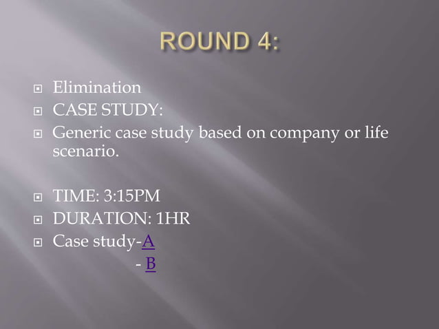 Best Manager rounds | PPT