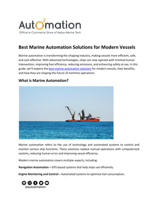 Best Marine Automation Solutions for Modern Vessels.pdf
