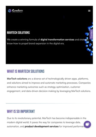 Best martech solutions company in USA.pdf | Business | Business and Finance