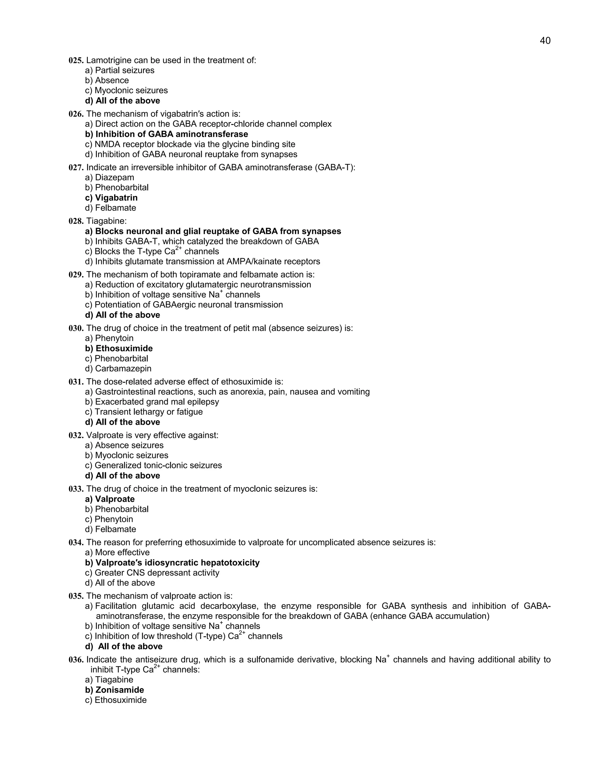 Best mcq pharmacology | PDF