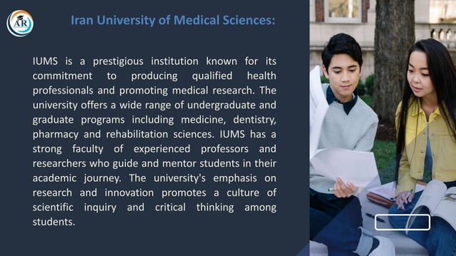 Exploring Iran's Finest Medical Universities: A Hub of Excellence in ...