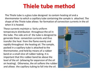 Melting point determination Analytical Chemistrypdf | PDF