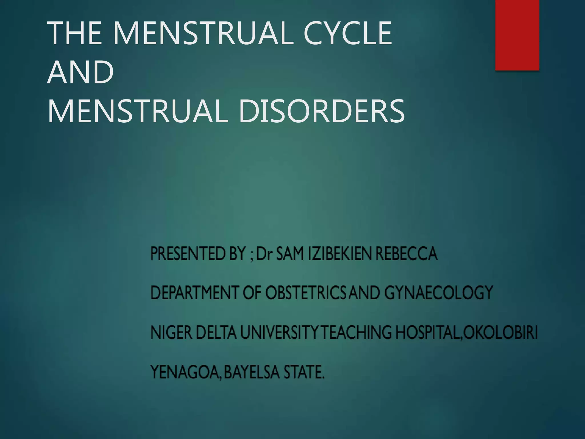 menstrual disorders.ppt