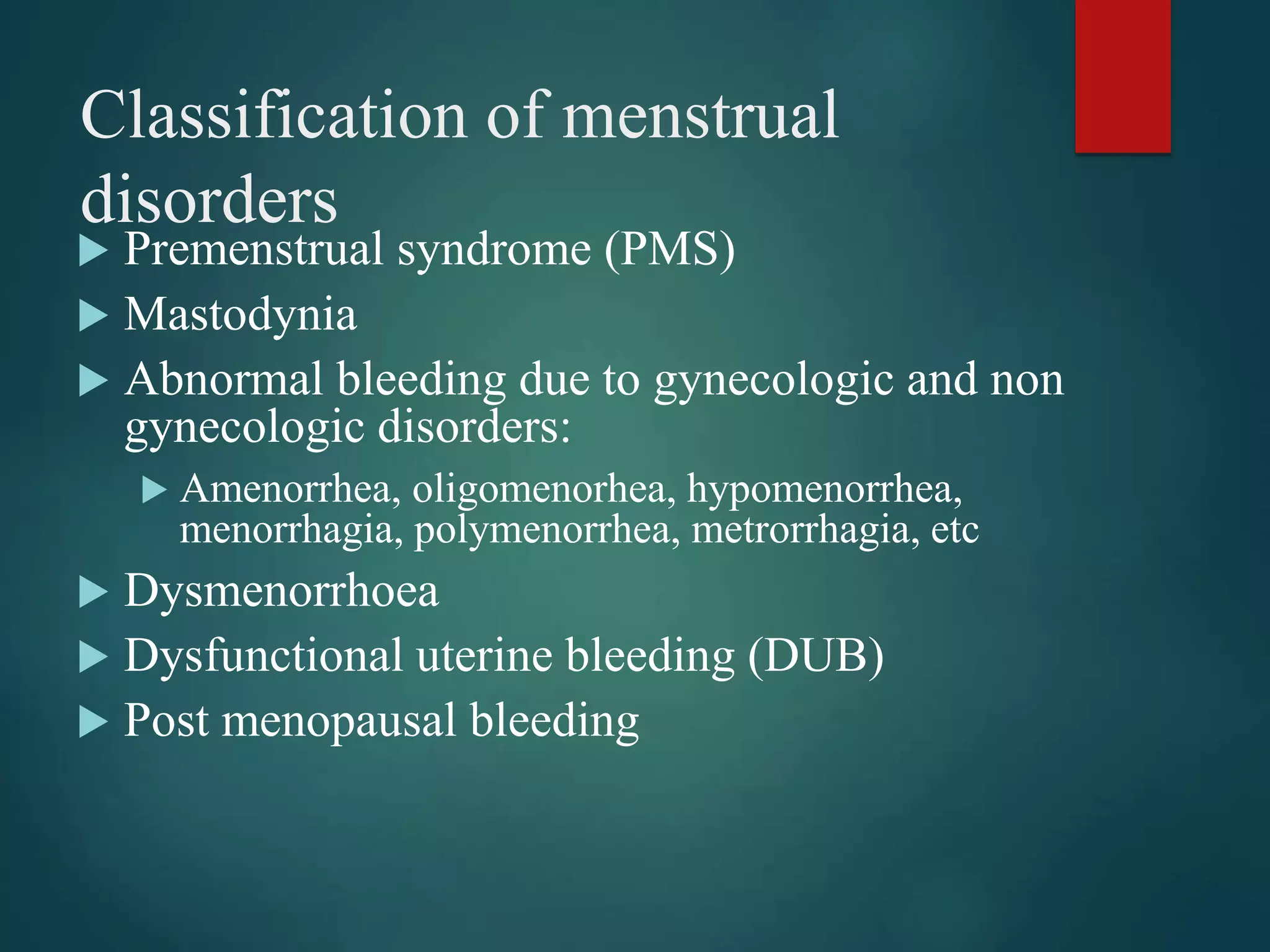 menstrual disorders.ppt