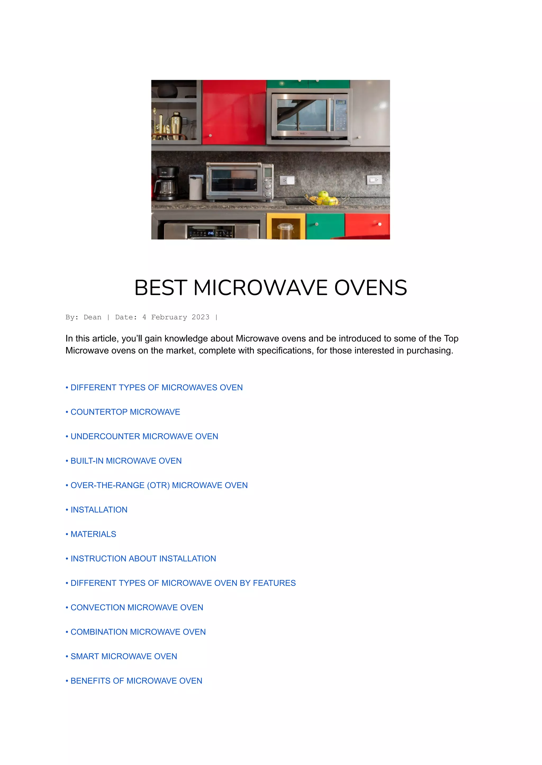 BEST MICROWAVE OVENS.pdf