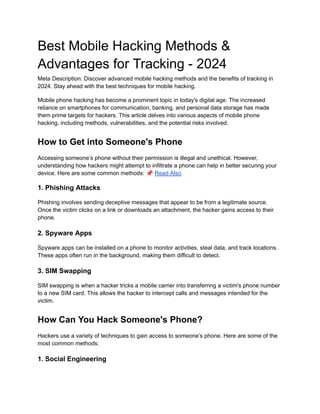 _Best Mobile Hacking Methods & Advantages for Tracking - 2024.pdf