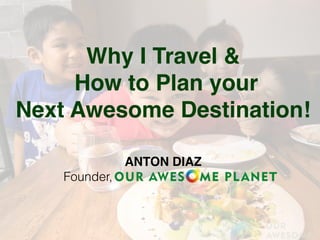 Best motivational speech on travel in manila | PPT